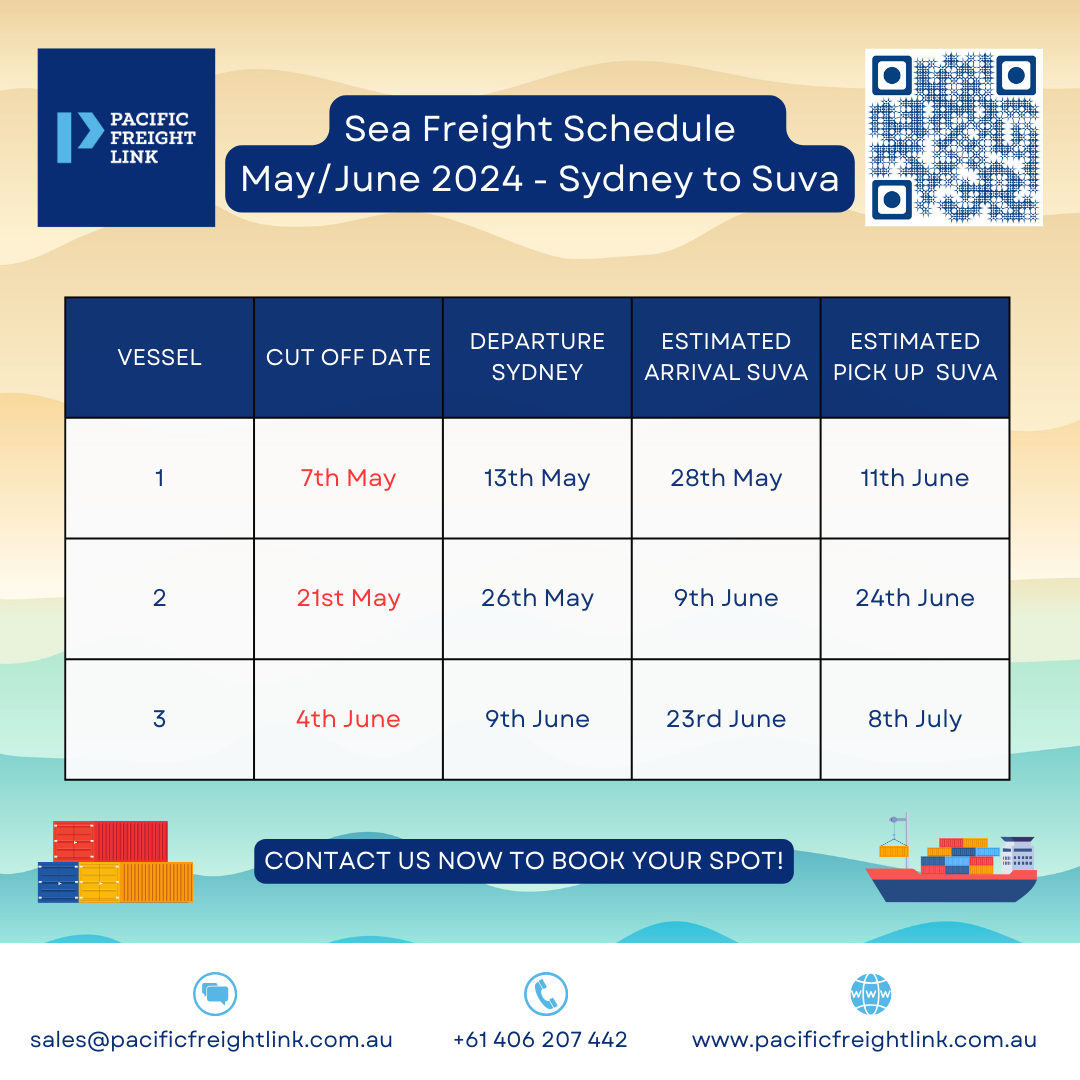 Fiji Freight Service: Air & Sea Freight - Door to Door Service – Pacific Freight Link